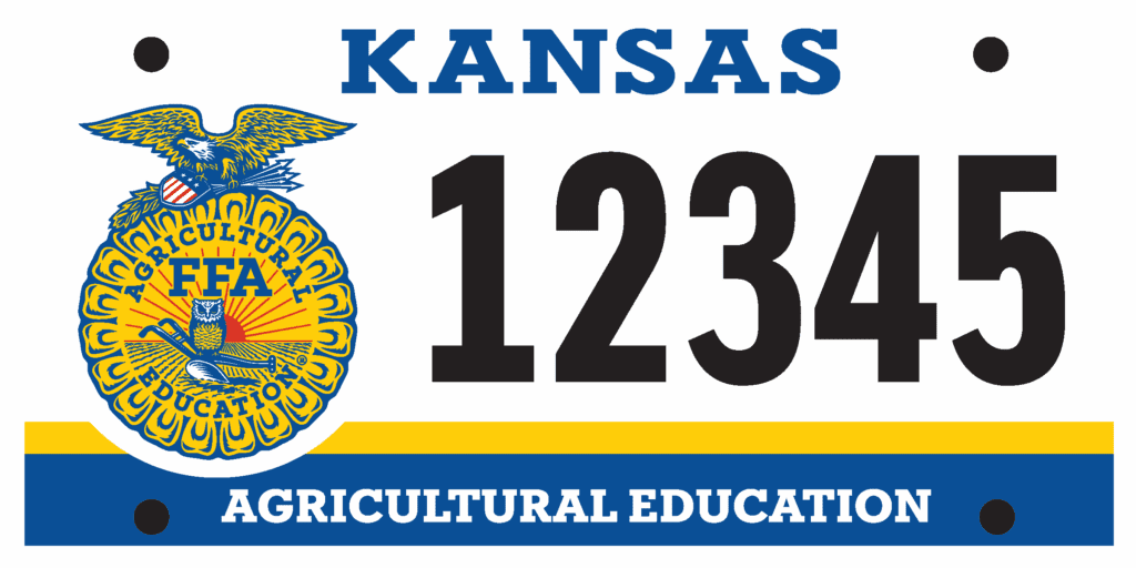 Distinctive License Plate | Kansas FFA